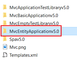 Easily Create A Custom Project Template For MVC With Entity Framework